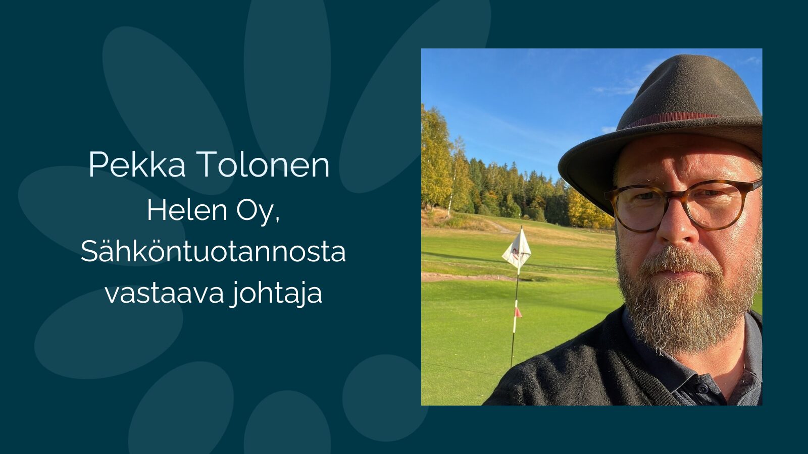 Suomen uusiutuvien hallituksen jäsenet esittäytyvät: Pekka Tolonen ...